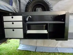 Drifta Swing Out Black Stainless $930 - Drifta Camping & 4WD