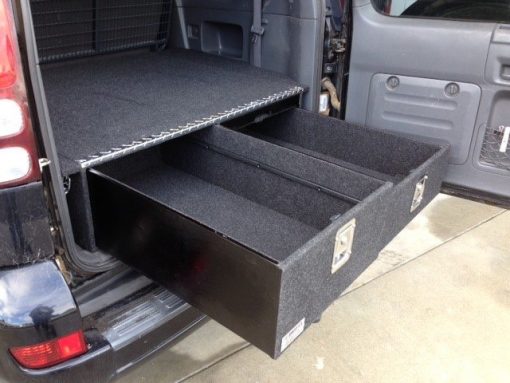 120 PRADO - STORAGE DRAWER PACKAGE $2145 - Drifta Camping & 4WD