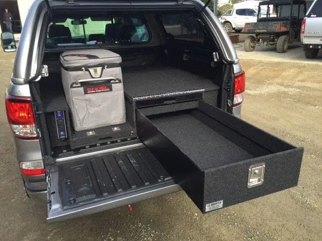 DUAL CAB #2 - DRAWER / TABLE / FRIDGE PACKAGE $1745 - Drifta Camping & 4WD