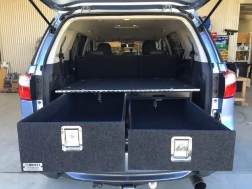 ISUZU MUX - STORAGE DRAWERS PACKAGE $2225 - Drifta Camping & 4WD