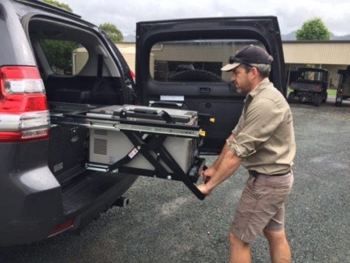 Drop Down Fridge Slides - Drifta Camping & 4WD