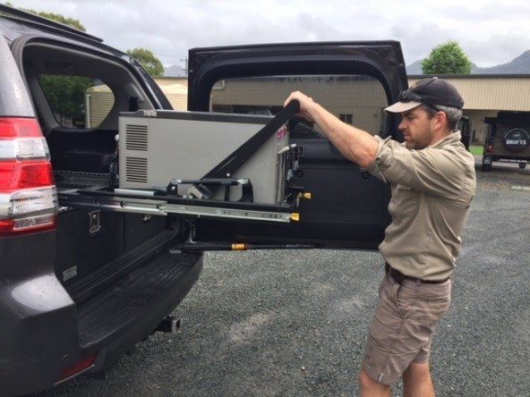 Drop Down Fridge Slides - Drifta Camping & 4WD