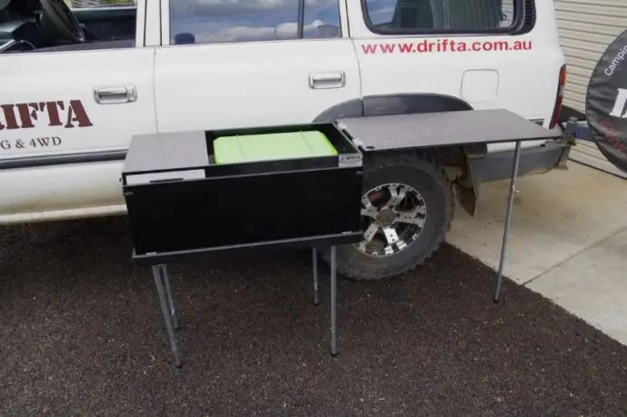 DCK Drifta Camp Kitchen - Black Finish $850 - Drifta Camping & 4WD