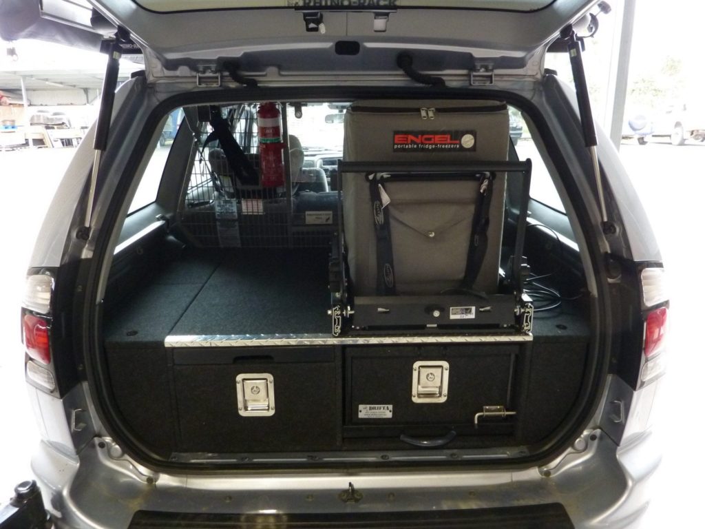 MITSUBISHI SPORT (PAJERO) STORAGE DRAWER PACKAGE $1845 (5 seat) / $2145 ...