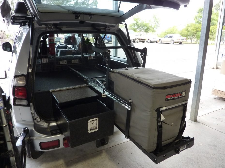 MITSUBISHI SPORT (PAJERO) STORAGE DRAWER PACKAGE $2125 (5 seat) / $2495 ...