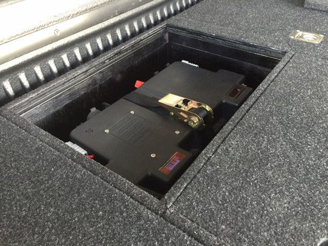 Battery Storage – built into drawers - Drifta Camping & 4WD