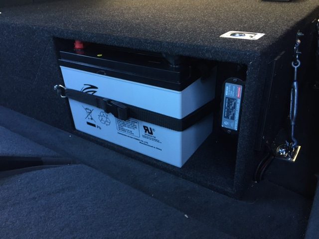 Battery Storage – built into drawers - Drifta Camping & 4WD