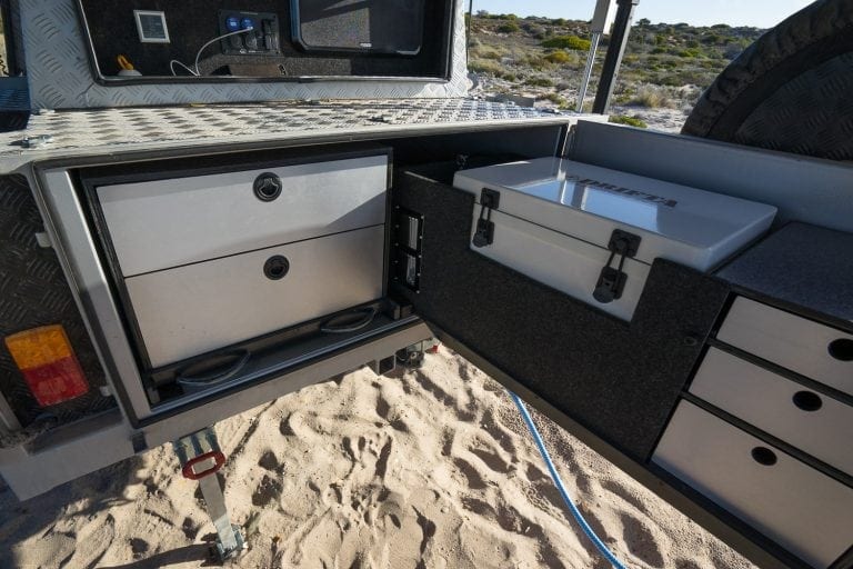 "camp trailer kitchen setup" - Drifta Camping & 4WD