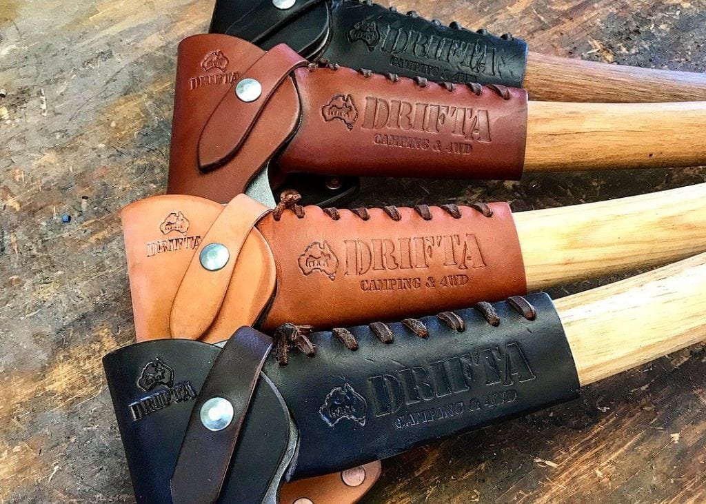 Drifta Leather Axe Handle Protection Covers - Drifta Camping & 4WD