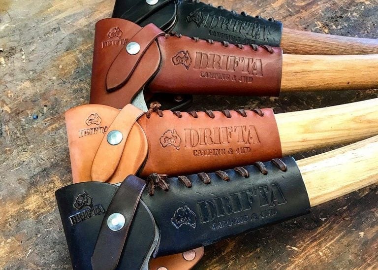 Drifta Leather Axe Handle Protection Covers - Drifta Camping & 4WD