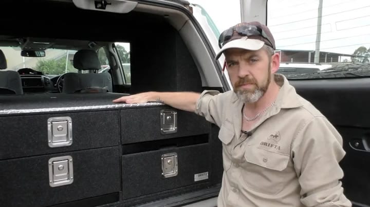 CUSTOMIZED! - 200 SERIES FULL LENGTH CUSTOM FITOUT - Drifta Camping & 4WD