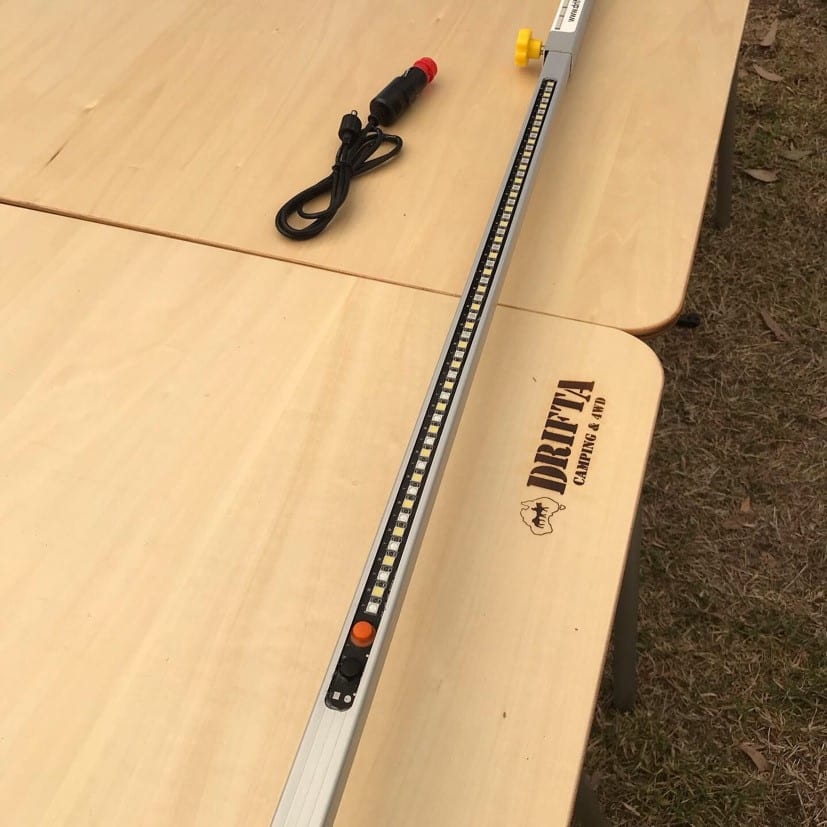 Curved Led Spreader Caravan Awning Powerpole - Drifta Camping & 4WD