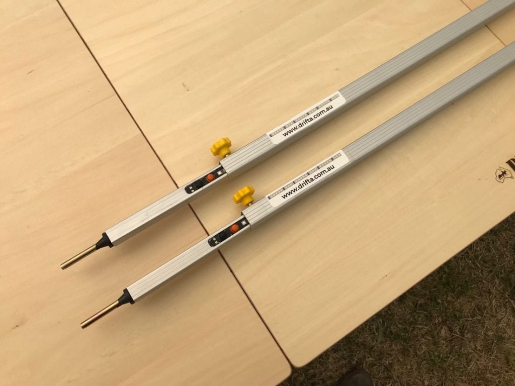 Curved Led Spreader Caravan Awning Powerpole - Drifta Camping & 4WD