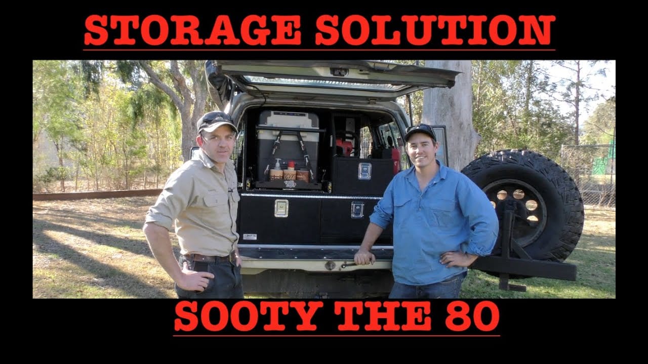 SOOTYS STORAGE SOLUTION! - SHAUNOS 80 SERIES FITOUT - Drifta Camping & 4WD