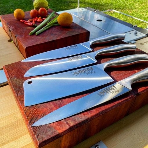 Zebra Stainless Steel Pro Knife Range - Drifta Camping & 4WD
