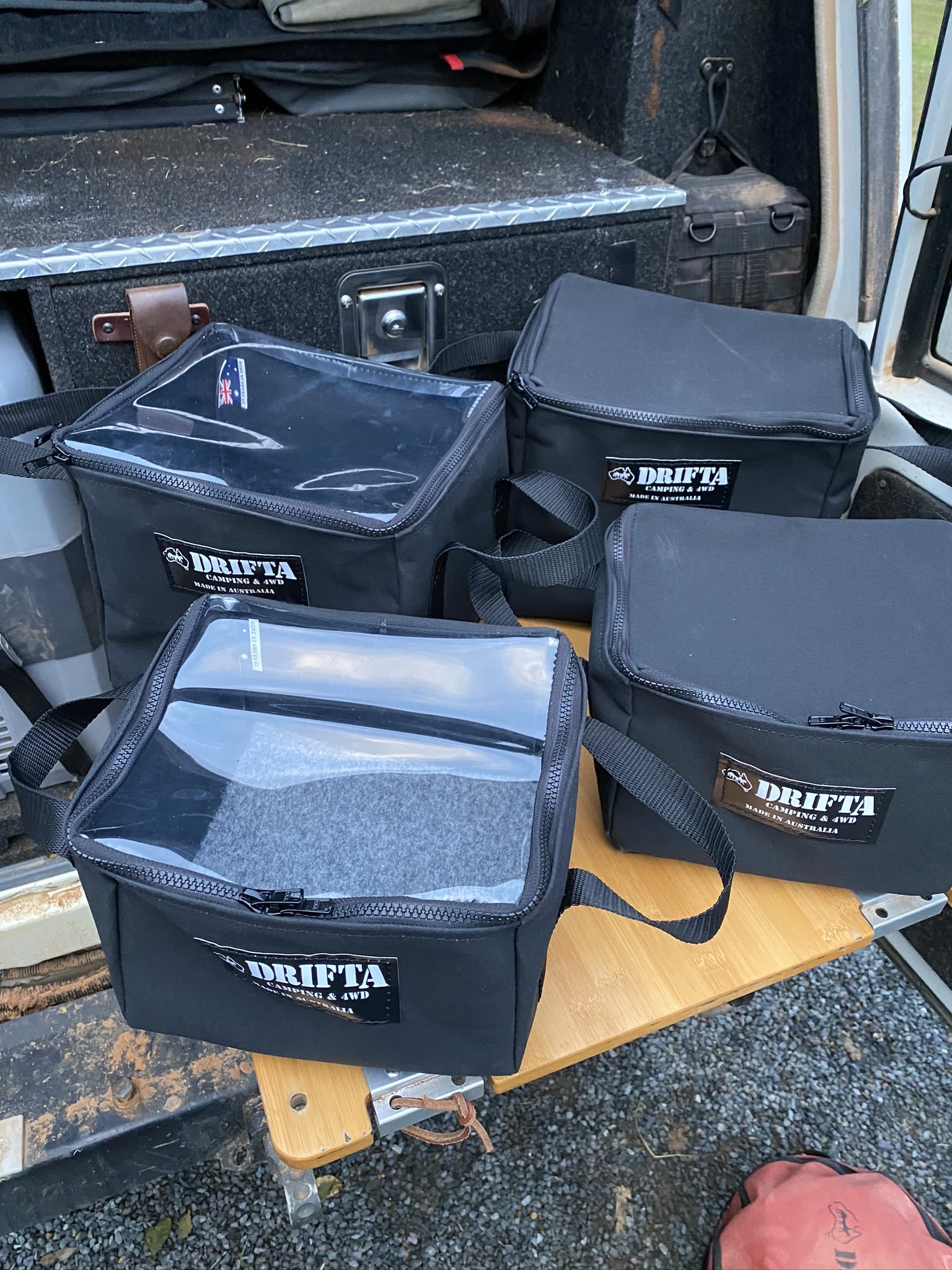 Half Width Drawer Bags - Drifta Camping & 4WD