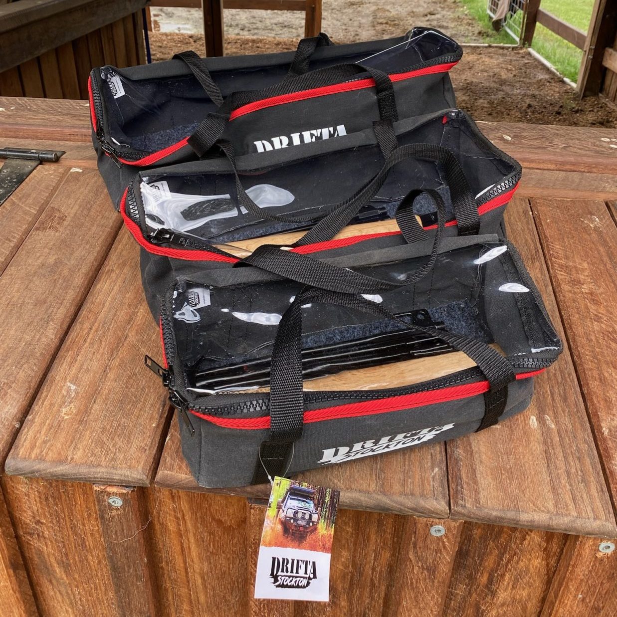 Drifta Stockton Clear Top Tote Bags - Drifta Camping & 4WD