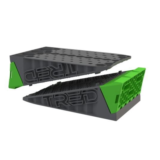 Tred Gt Levelling Ramp With Chock (Pair) - Drifta Camping & 4WD