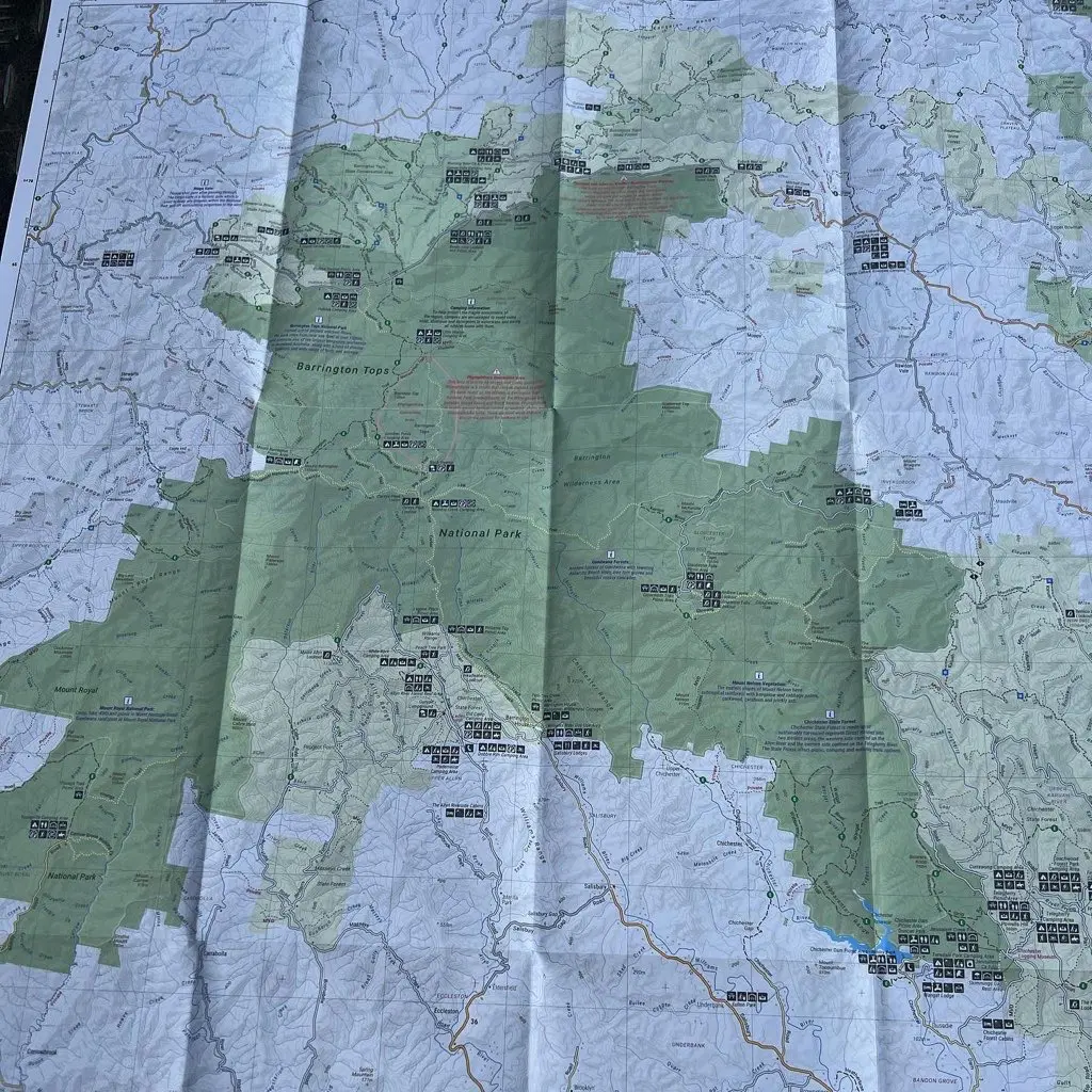 Drifta Mid North Coast NSW Map - ft Barrington Tops NP - Drifta Camping ...