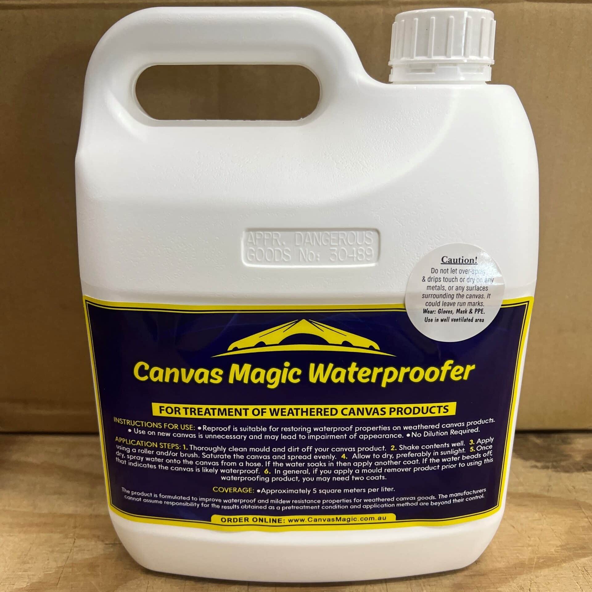 Canvas Magic Mould Cleaner Concentrate 4L Makes 10L - Drifta Camping & 4WD