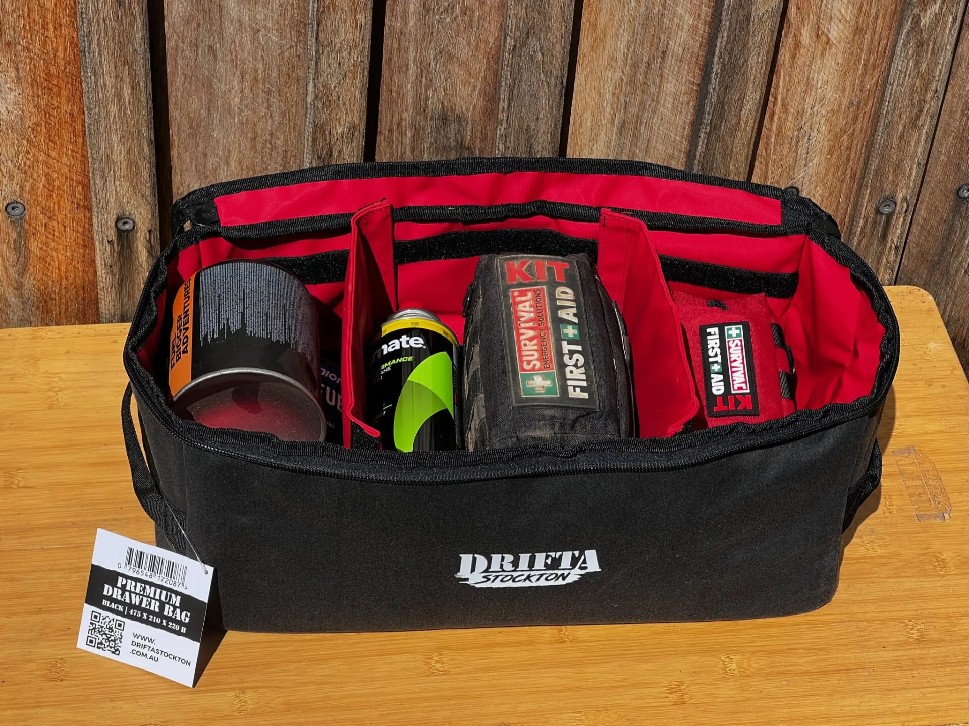 Drifta Stockton Premium Clear Top Drawer Bag - Drifta Camping & 4WD