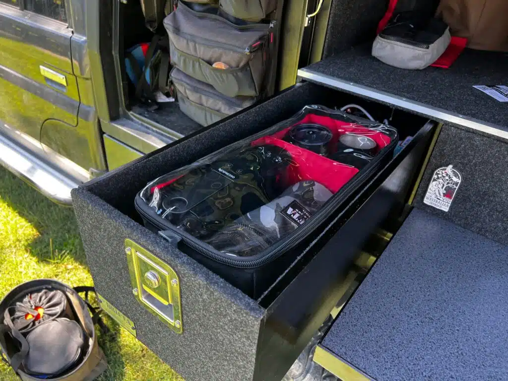 Drifta Stockton Premium Clear Top Drawer Bag - Drifta Camping & 4WD