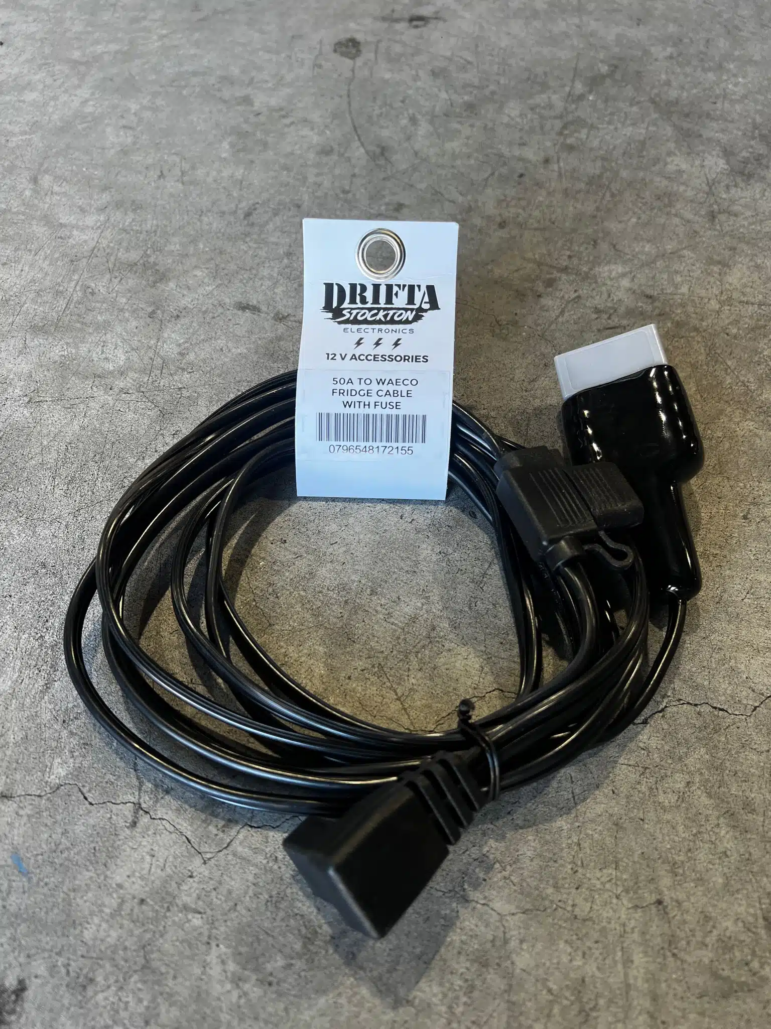 DS 50A Anderson plug to Waeco plug with Fuse - Drifta Camping & 4WD