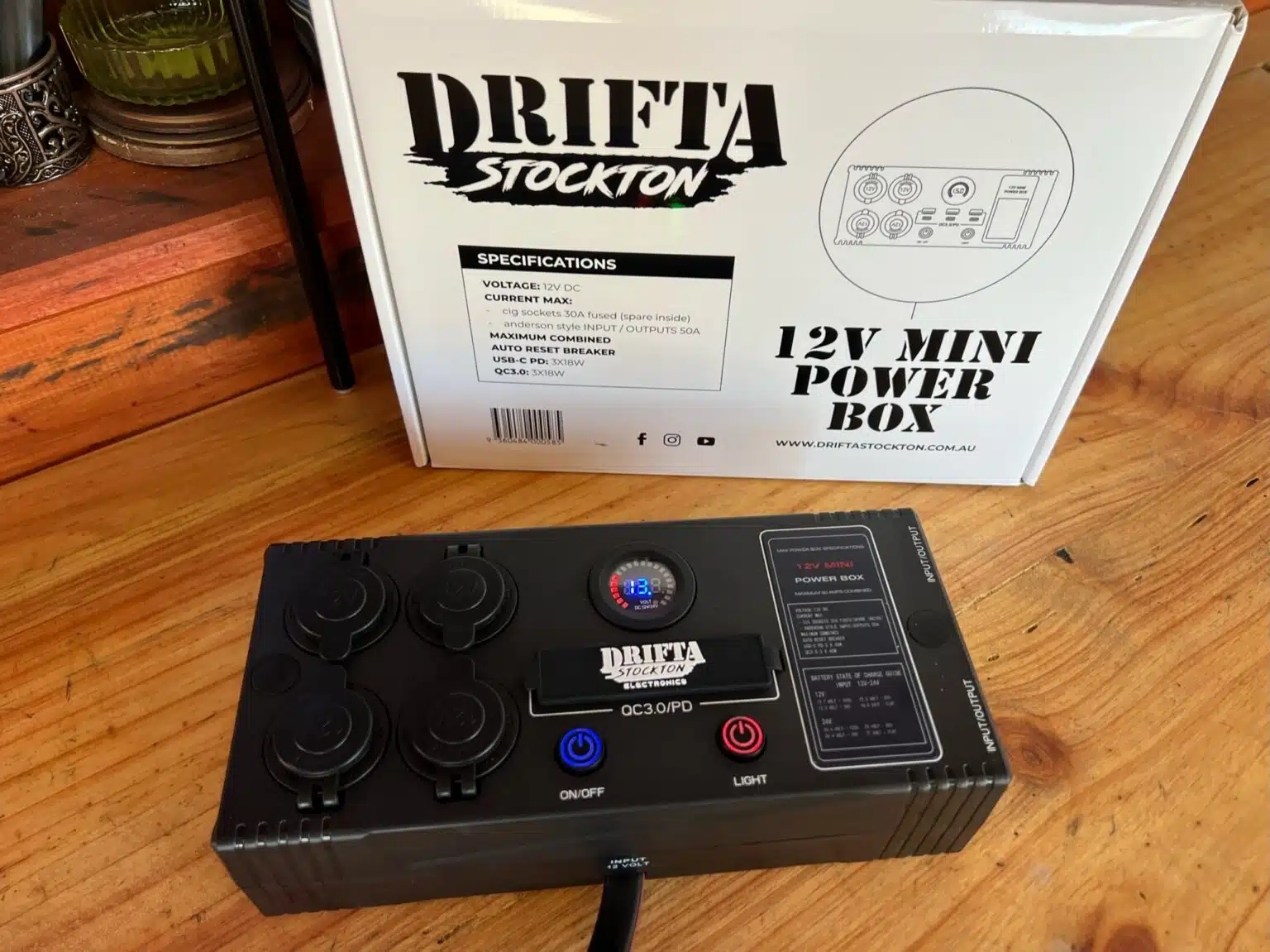 Drifta Stockton 12V Mini Power Box - Drifta Camping & 4WD