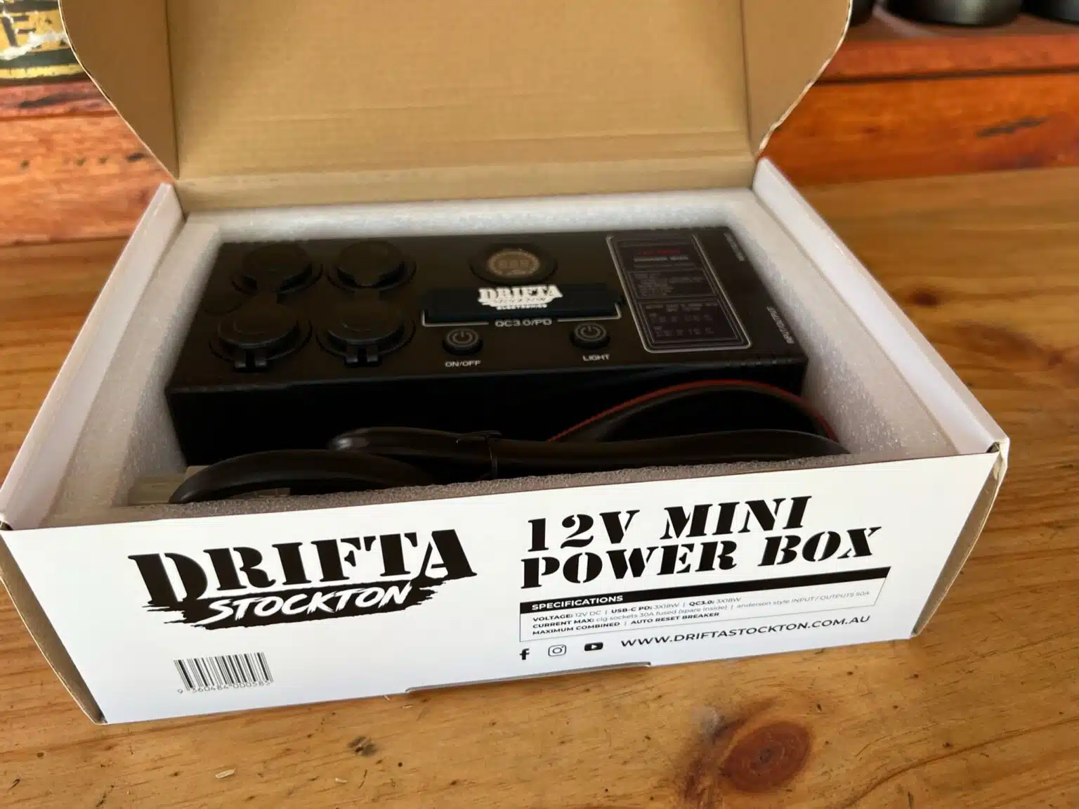 Drifta Stockton 12V Mini Power Box - Drifta Camping & 4WD