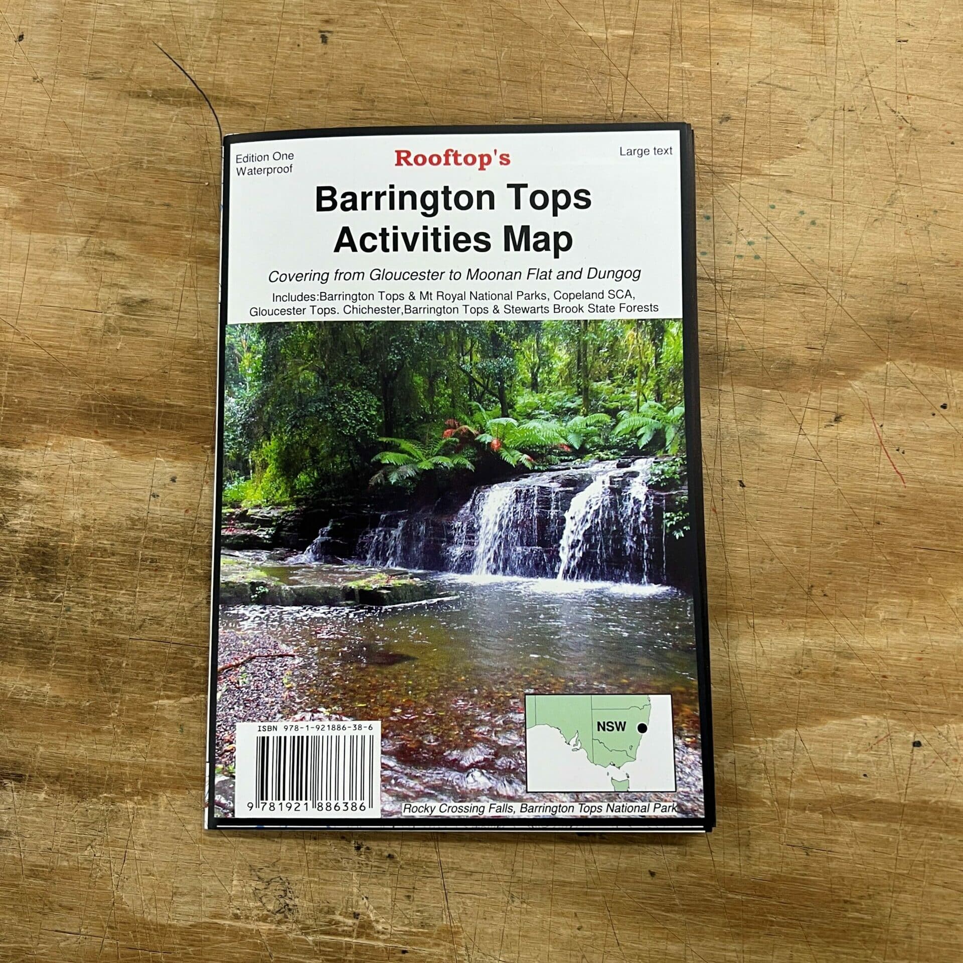 Hema Activities Map Barrington Tops - Drifta Camping & 4WD