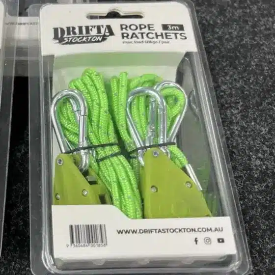 Stockton 3m Rope Ratchet - Drifta Camping & 4WD