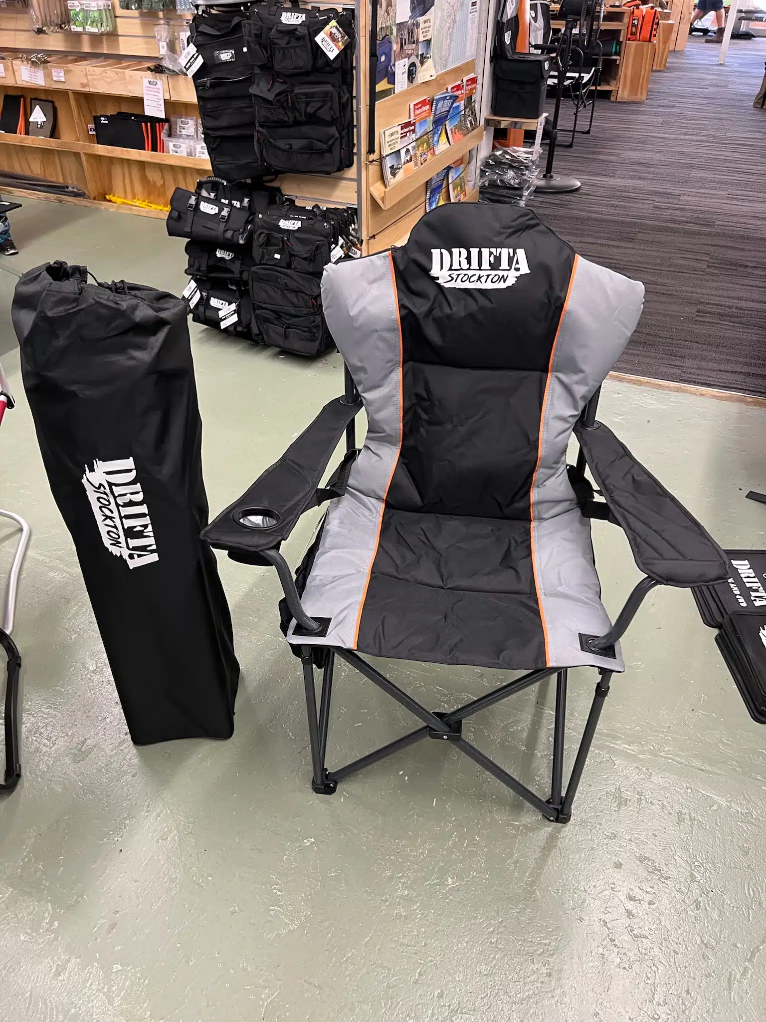 Stockton Big Boss Camping Chair - Drifta Camping & 4WD