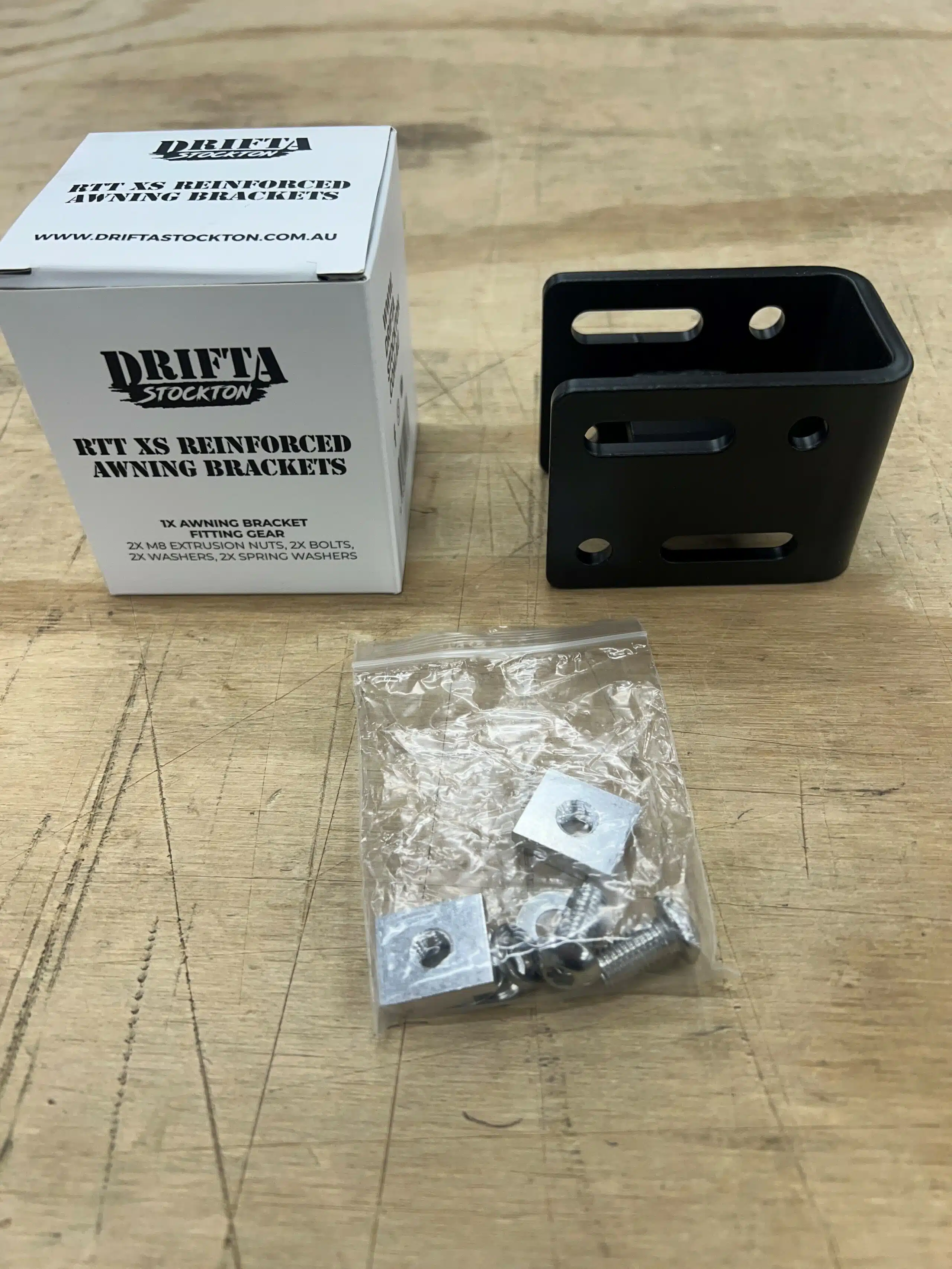 Drifta Stockton XS RTT Reinforced Awning Bracket (One) - Drifta Camping ...