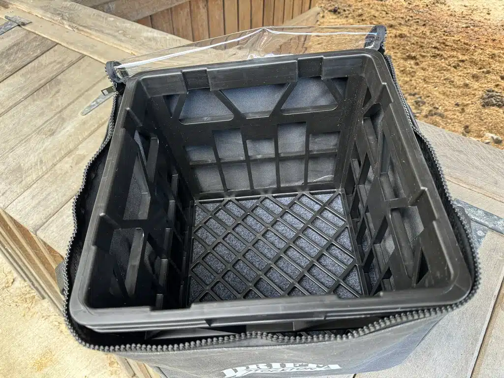 Drifta Stockton Milk Crate Bag Black with Clear Top Lid - Drifta ...