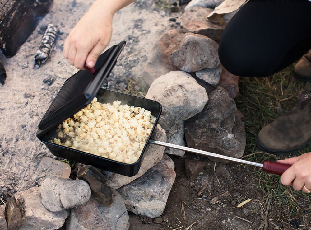 Campfire Popcorn Pan - Drifta Camping & 4WD