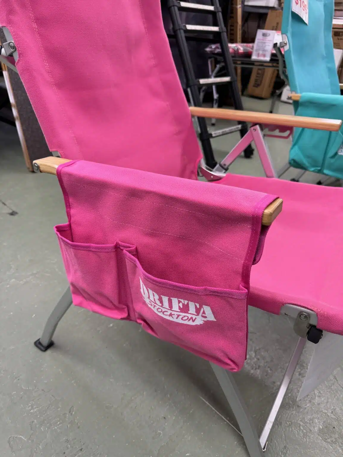 Deluxe Chair Canvas Drink Holder pocket - Drifta Camping & 4WD