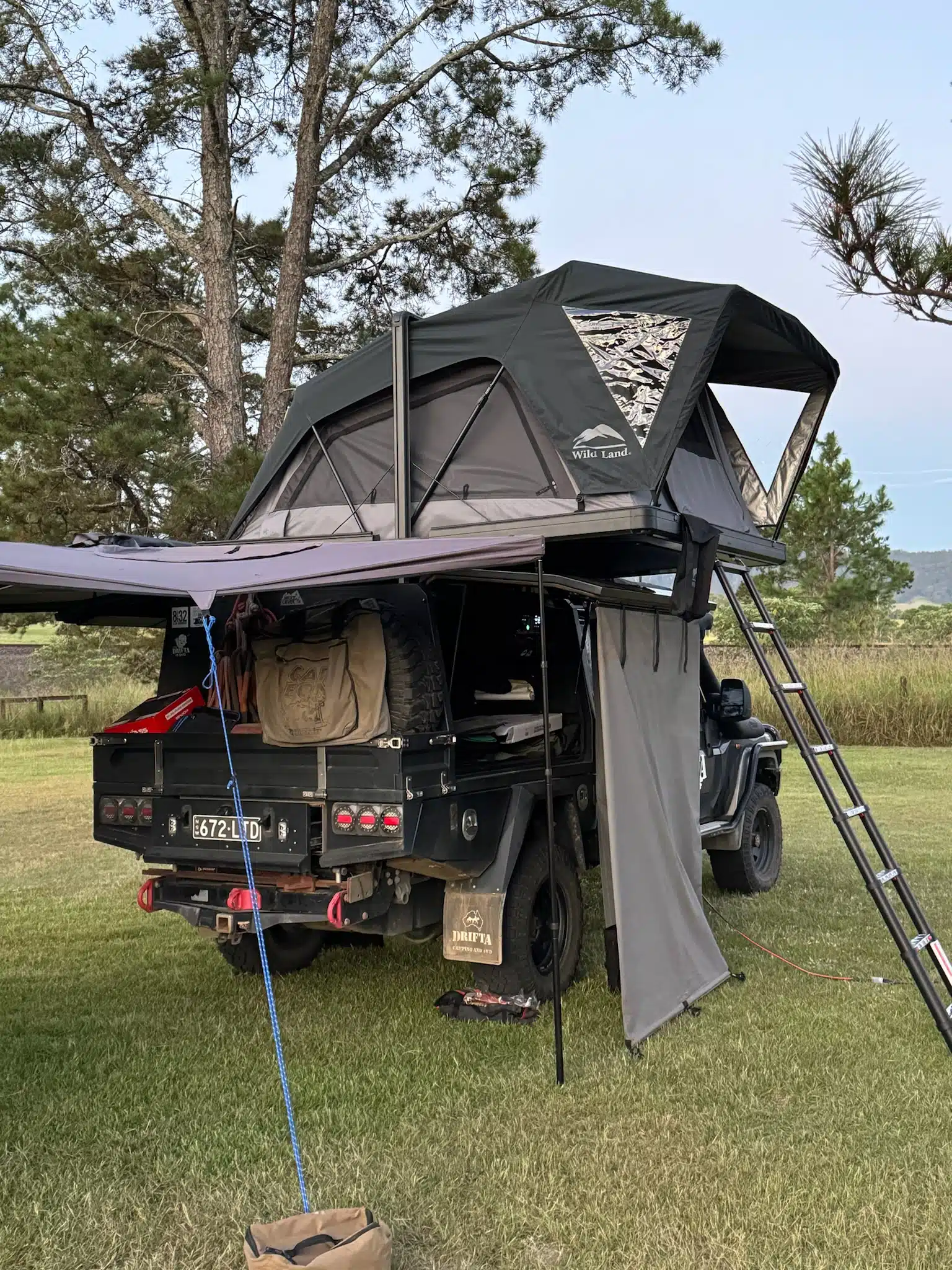 Wildland Summit Explorer 1.8m Roof top tent - Drifta Camping & 4WD