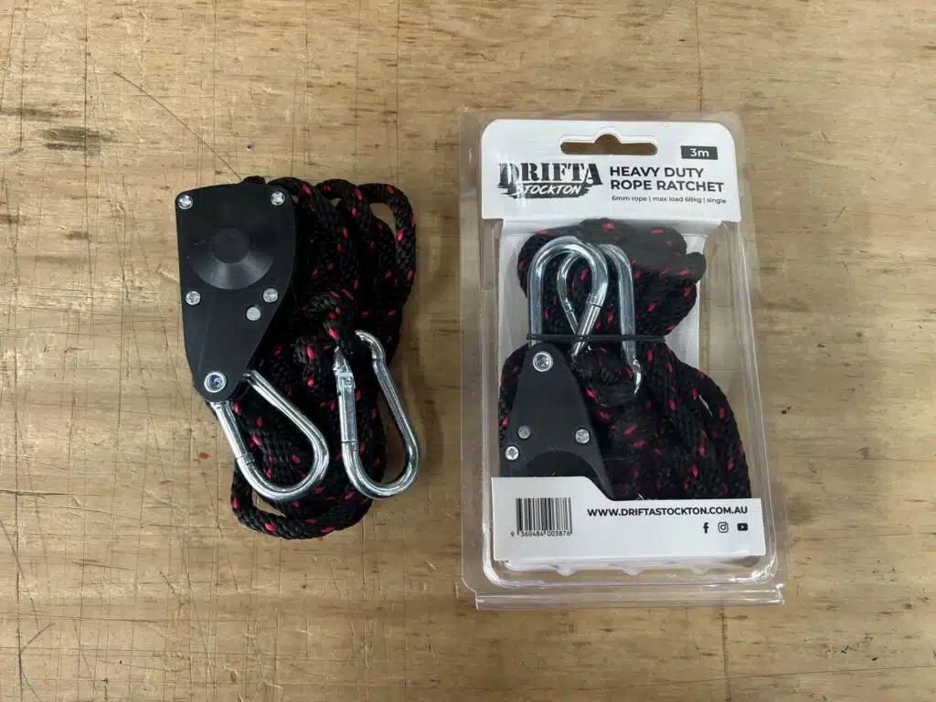 Drifta Stockton Heavy Duty 3m Rope Ratchet - Drifta Camping & 4WD
